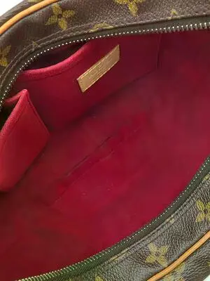 LOUIS VUITTON 2003 Monogram Croissant Mm Hobo Bag