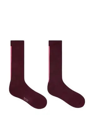 Paul Smith Cotton-blend Contrast-stripe Socks