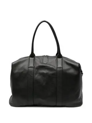 CANALI Grained Leather Holdall