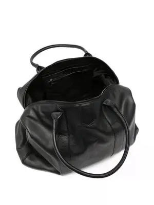 CANALI Grained Leather Holdall