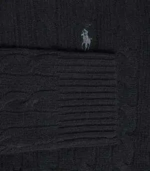 Polo Ralph Lauren Wool-cashmere Quarter-zip Sweater