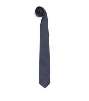 Harrods Silk Floral Jacquard Tie - Blue