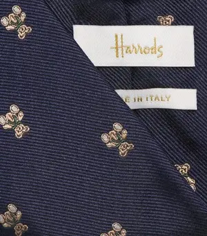 Harrods Silk Henry Bear Tie