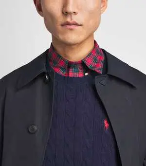 POLO RALPH LAUREN Wool-cashmere Cable-knit Sweater