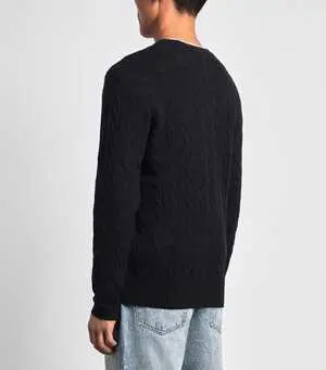 POLO RALPH LAUREN Wool-cashmere Cable-knit Sweater