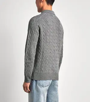 POLO RALPH LAUREN Wool-cashmere Polo Pony Sweater