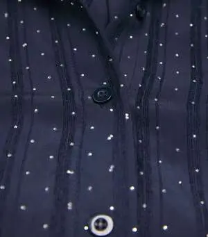 Melissa Odabash Cotton Diamanté Ziggy Shirt