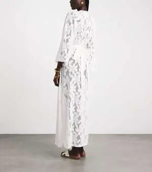 Melissa Odabash Cotton-blend Tie Nina Kaftan