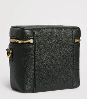 Thom Browne Leather Box Pouch