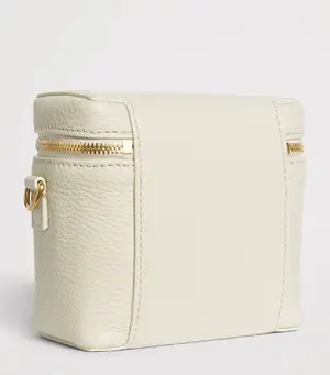 Thom Browne Leather Box Pouch