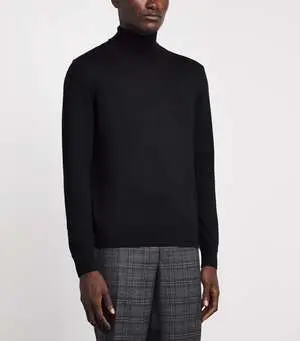 ISAIA Wool Rollneck Sweater