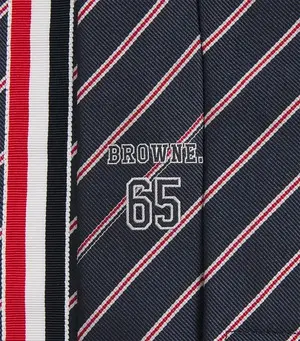 Thom Browne Silk Browne 65 Tie
