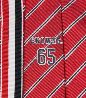Thom Browne Silk Browne 65 Tie