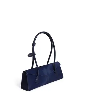 Alaïa Medium Calf Hair Le Teckel Flap Shoulder Bag
