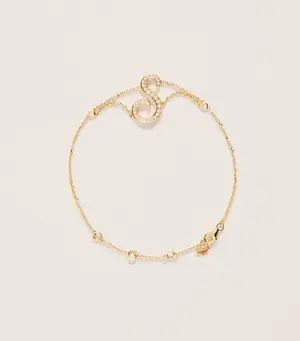 ROSA DE LA CRUZ Yellow And Diamond S Initial Pendant - Gold