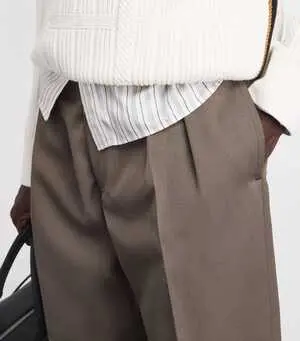 Paul Smith Wool Pleated Trousers