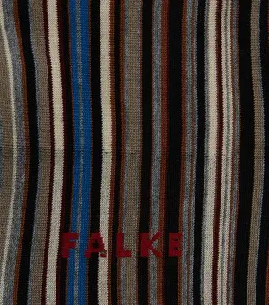 Falke Cotton-blend Microblock Stripe Socks
