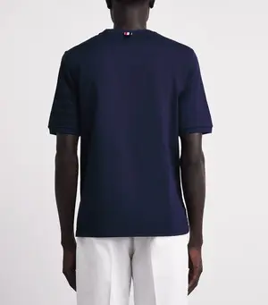 Thom Browne Cotton 4-stripe T-shirt