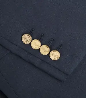 Thom Browne Linen-cotton University Blazer