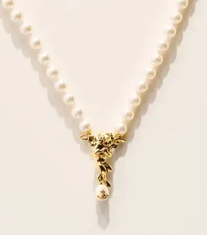 VIVIENNE WESTWOOD Faux Pearl Putti Choker