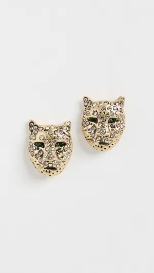 Clare V. Whiskers Stud Earrings