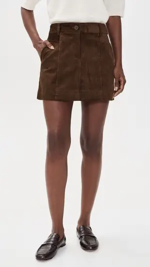 Paige Camden Corduroy Skirt