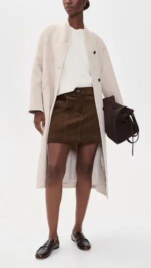 Paige Camden Corduroy Skirt