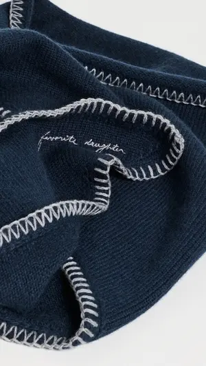 FAVORITE DAUGHTER The Stitched Triangle Scarf