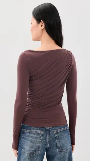 FRAME The Draped Top
