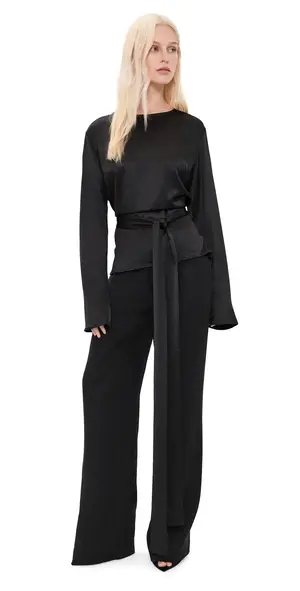 PARIS GEORGIA Alba Top - Black