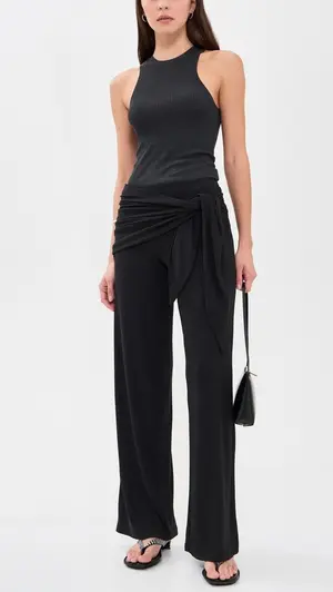 RUNAWAY THE LABEL Tolani Side Tie Pants
