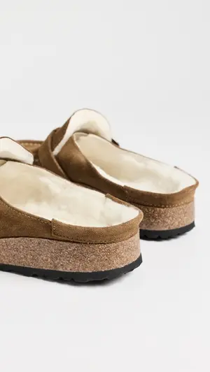 BIRKENSTOCK Buckley Shearling Clogs
