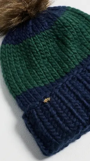 Lele Sadoughi Colorblock Beanie