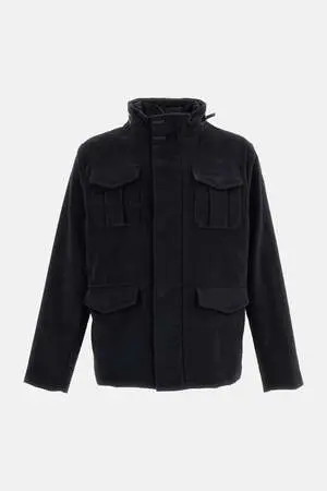 RRD - ROBERTO RICCI DESIGN Field Jacket Imbottita In Moleskin - Blu