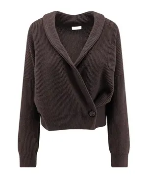 Brunello Cucinelli English Rib Cardigan