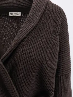 Brunello Cucinelli English Rib Cardigan