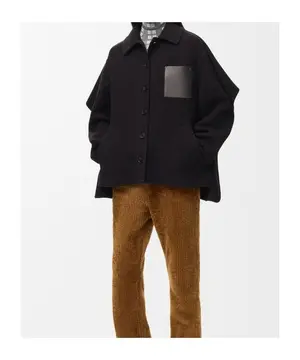 Loewe Cropped Patch-pocket Jacket