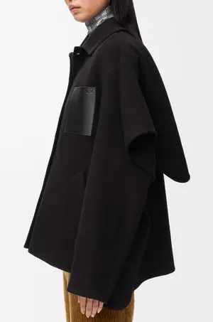 Loewe Cropped Patch-pocket Jacket