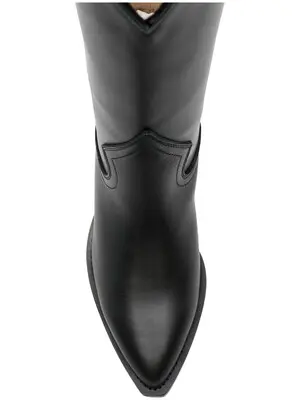 VIA ROMA 15 Panelled Ankle-length Boots By