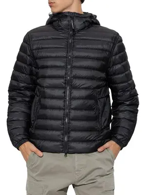 C.P. COMPANY Hooded Quilted Down Jacket