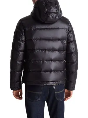 PEUTEREY Nylon Hooded Down Jacket