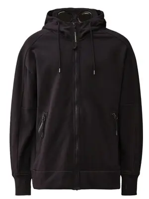 C.P. COMPANY Diagonal Raised Fleece Sweatshirt - Grey
