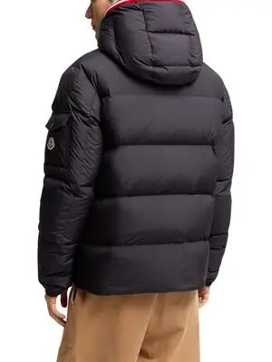 MONCLER Lacfroid Hooded Short Down Jacket