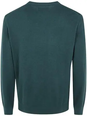 MC2 SAINT BARTH Watch Embroidered Crewneck Jumper
