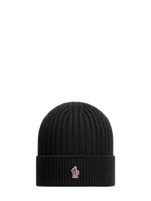 Moncler Wool Beanie - Black