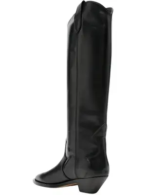 VIA ROMA 15 Logo-plaque Knee-high Boots