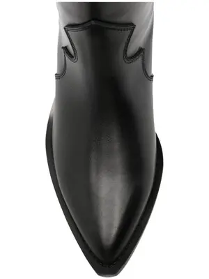 VIA ROMA 15 Logo-plaque Knee-high Boots