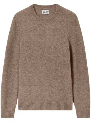 MC2 SAINT BARTH Regent Crewneck Sweater By - Brown