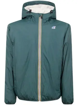 K-WAY Zip-up Hooded Jacket - Green