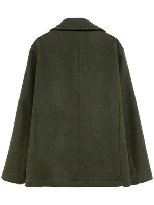 ROY ROGER'S Melton Peacoat Coat